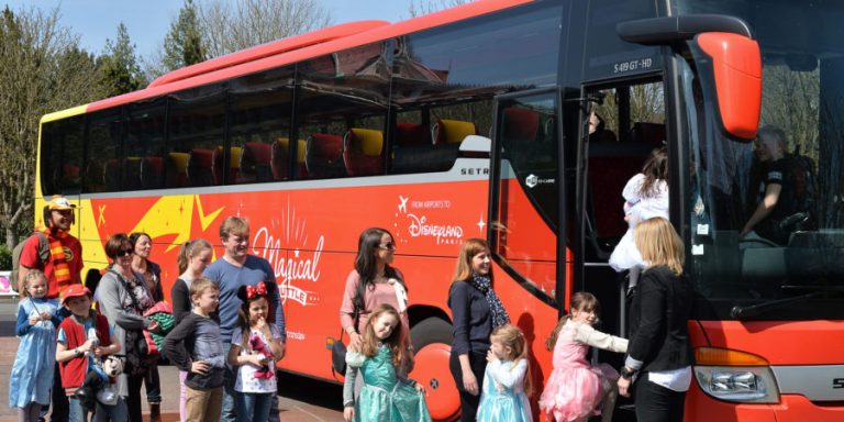 Private shuttle from CDG to Disneyland - Paris Airport Transfers ...